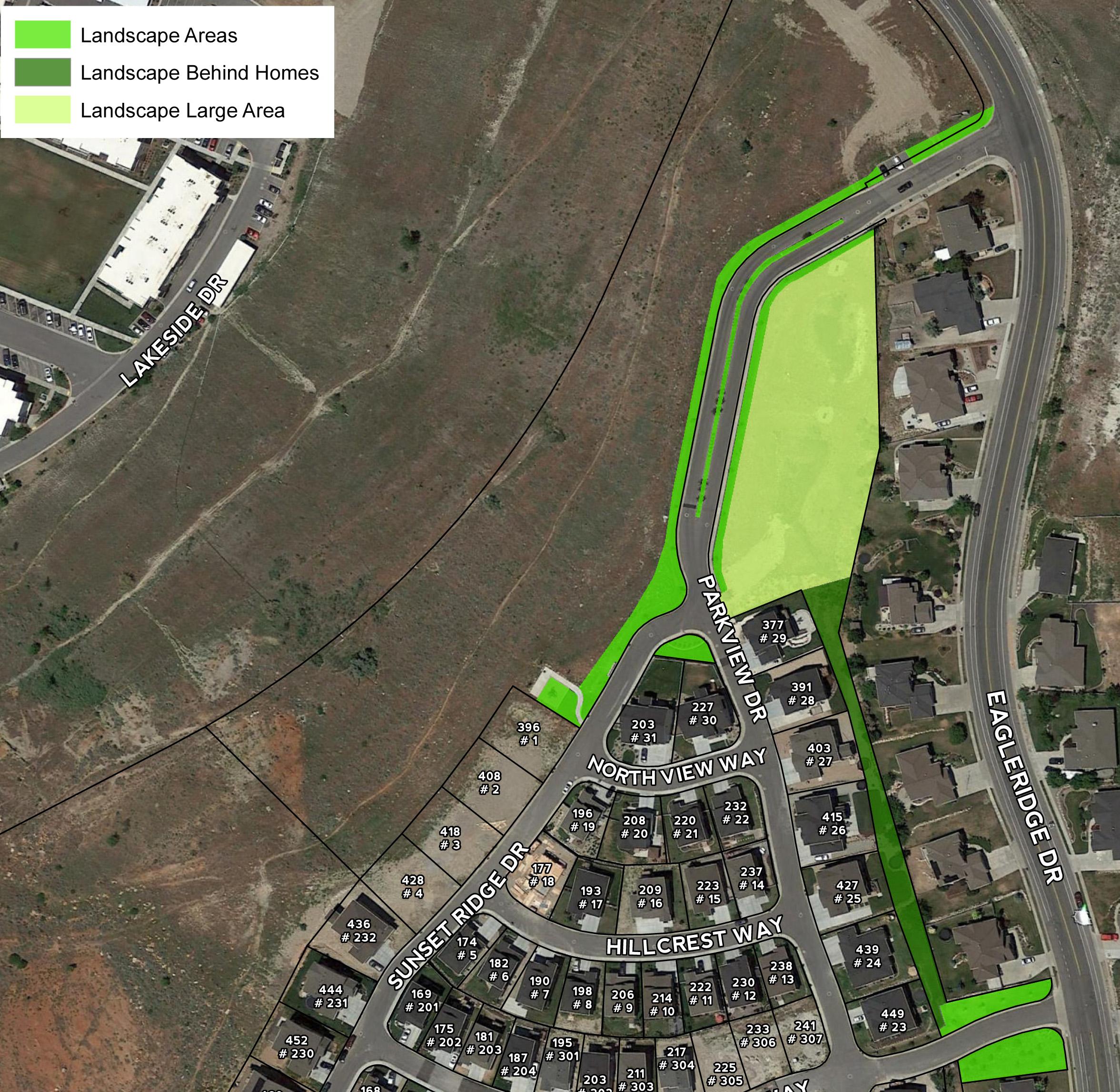 Mapping out Landscaping areas for Residential HOA Management ...